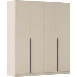 Dreht&uuml;renschrank OTTO HOME "Kleiderschrank Schrank Garderobe AGORDO Schlafzimmer", beige (beige (champagner)), B:181cm H:229cm T:54cm, Holzwerkstoff, Schr&auml;nke, Dreht&uuml;renschrank, durchdachte Innenausstattung, in 8 Breiten und 2 H&ouml;hen MADE IN GERMANY, Topseller