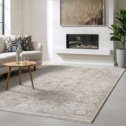 Designteppich the carpet "Nuvra", beige, gemustert, B:290cm H:15mm L:200cm, Polypropylen, Teppiche, abstrakt