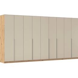 Dreht&uuml;renschrank OTTO HOME "Kleiderschrank Schrank Garderobe AGORDO Schlafzimmer", eiche artisan, champagner, B:405cm H:210cm T:54cm, Schr&auml;nke, Dreht&uuml;renschrank, durchdachte Innenausstattung, in 8 Breiten und 2 H&ouml;hen MADE IN GERMANY, Topseller