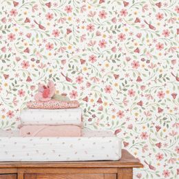 Fototapete Little Dutch "Fairy Wonders", bunt (mehrfarbig), B:0,52m H:10m L:10m, Vlies, Tapeten, 10mx52cm (ca. 5m2)