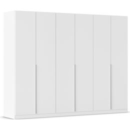 Dreht&uuml;renschrank OTTO HOME "Kleiderschrank Schrank Garderobe AGORDO Schlafzimmer", wei&szlig; (alpinwei&szlig;), B:271cm H:210cm T:54cm, Holzwerkstoff, Schr&auml;nke, Dreht&uuml;renschrank, durchdachte Innenausstattung, in 8 Breiten und 2 H&ouml;hen MADE IN GERMANY, Topseller