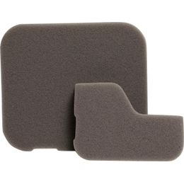 Al-Ko Ersatzfilter, grau, B:17cm H:2cm T:27cm, Filterkartuschen, Luftfilterset f&uuml;r Al-Ko Pro Motoren, 2 Stk.