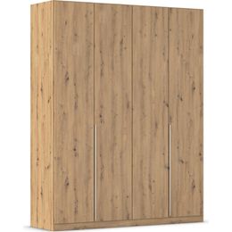 Dreht&uuml;renschrank OTTO HOME "Kleiderschrank Schrank Garderobe AGORDO Schlafzimmer", braun (eiche artisan), B:181cm H:229cm T:54cm, Holzwerkstoff, Schr&auml;nke, Dreht&uuml;renschrank, durchdachte Innenausstattung, in 8 Breiten und 2 H&ouml;hen MADE IN GERMANY, Topseller