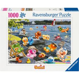 Puzzle Ravensburger "Gelini Seepicknick", bunt, Puzzles, KinderB:70cm H:50cm, Pappe, Made in Germany, B:70cm H:50cm