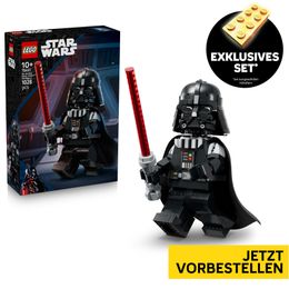 Konstruktionsspielsteine Lego "Gro&szlig;e Darth-Vader-Minifigur, 28 cm (75461), Lego Star Wars", schwarz, Spielbausteine, Kinder, Kunststoff, Made in Europe