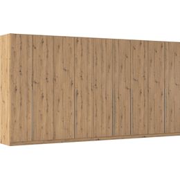 Dreht&uuml;renschrank OTTO HOME "Kleiderschrank Schrank Garderobe AGORDO Schlafzimmer", eiche artisan, B:405cm H:210cm T:54cm, Schr&auml;nke, Dreht&uuml;renschrank, durchdachte Innenausstattung, in 8 Breiten und 2 H&ouml;hen MADE IN GERMANY, Topseller