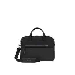 Laptoptasche Samsonite, Gr. B/H/T: 40,5cm x 30cm x 5,5cm, schwarz, Taschen Laptoptasche, mit verstellbarem und gepolstertem Schulterriemen, mit Innentasche