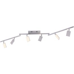 NEUHAUS PURE LED Deckenleuchte "PURE Mira", diamond, 6, H: 13cm, 1 Stk., Leuchten, Dimmbar &uuml;ber Fernbedienung, CCT, Spotk&ouml;pfe verstellbar, LED Deckenleuchte