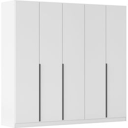Dreht&uuml;renschrank OTTO HOME "Kleiderschrank Schrank Garderobe AGORDO Schlafzimmer", wei&szlig; (alpinwei&szlig;), B:226cm H:210cm T:54cm, Holzwerkstoff, Schr&auml;nke, Dreht&uuml;renschrank, durchdachte Innenausstattung, in 8 Breiten und 2 H&ouml;hen MADE IN GERMANY, Topseller