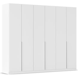 Dreht&uuml;renschrank OTTO HOME "Kleiderschrank Schrank Garderobe AGORDO Schlafzimmer", wei&szlig; (alpinwei&szlig;), B:271cm H:229cm T:54cm, Holzwerkstoff, Schr&auml;nke, Dreht&uuml;renschrank, durchdachte Innenausstattung, in 8 Breiten und 2 H&ouml;hen MADE IN GERMANY, Topseller
