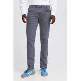 Relaxhose Blend "BHTwister fit", Herren, Gr. 33, L&auml;nge 32, blau (denim grau), Jeans, 99% Baumwolle, 1% Elasthan, regular fit normal, Hosen Relaxhose, Jeanshose mit normalem Bund und schmalem Bein - Twister Fit