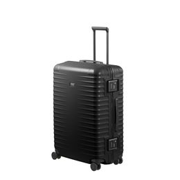 TITAN&reg; Trolley TITAN "OVERSEAS Koffer Hartschale", Gr. B/H/T: 53cm x 75cm x 30cm 101 l, nightshade schwarz, Polycarbonat, Koffer, mit TSA-Rahmenschloss, Mono-Lock und kratzresistenter Oberfl&auml;che