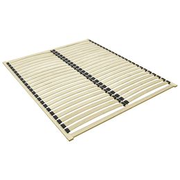 Mid.you Lattenrost, Holz, Kunststoff, Holzwerkstoff, Buche, 120x200 cm, nicht verstellbar, alternative Gr&ouml;&szlig;en erh&auml;ltlich, Schlafzimmer, Lattenroste, Lattenrost starr