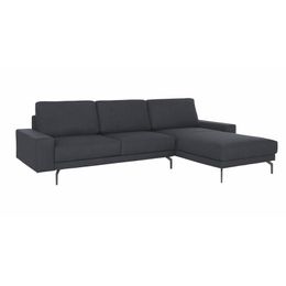 Ecksofa "CR.450, Designecksofa, Polsterecke, L-Form", grau (schwarzgrau 064, 57), B:294cm H:85cm T:178cm, Flachgewebe VICTORIA (41% Polyacryl 38% Polyester 21% Baumwolle), CREATION BY ROLF BENZ, Sofas, Ecksofa, Armlehne breit und niedrig, Alugussf&uuml;&szlig;e in umbragrau, Breite 294 cm