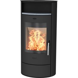 Kaminofen FIREPLACE "&raquo;Heathus Piacenza Stahl&laquo;", schwarz, Kamin&ouml;fen, Warmhaltefach