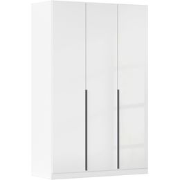 Dreht&uuml;renschrank OTTO HOME "Kleiderschrank Schrank Garderobe AGORDO Schlafzimmer", wei&szlig; (alpinwei&szlig;, hochglanz wei&szlig;), B:136cm H:210cm T:54cm, Holzwerkstoff, Schr&auml;nke, Dreht&uuml;renschrank, durchdachte Innenausstattung, in 8 Breiten und 2 H&ouml;hen MADE IN GERMANY, Topseller