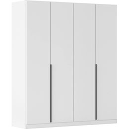 Dreht&uuml;renschrank OTTO HOME "Kleiderschrank Schrank Garderobe AGORDO Schlafzimmer", wei&szlig; (alpinwei&szlig;), B:181cm H:210cm T:54cm, Holzwerkstoff, Schr&auml;nke, Dreht&uuml;renschrank, durchdachte Innenausstattung, in 8 Breiten und 2 H&ouml;hen MADE IN GERMANY, Topseller