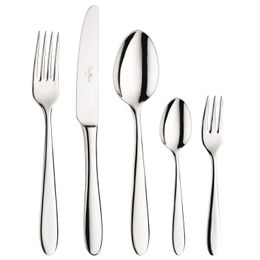 Pinti Inox Besteck-Set PINTINOX "Ritz", silberfarben, 30, Chromnickelstahl 18/10, Essbesteck-Sets