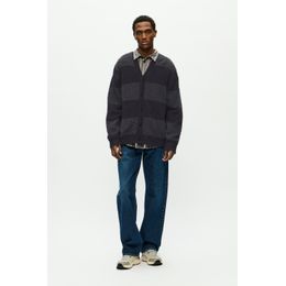 Wood Wood Strickjacke WWLevi Baggy fit navy