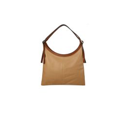 Giulia Monti Einkaufstasche Grau Beige Goldbraun