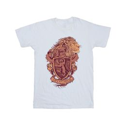 Harry Potter - "Gryffindor" T-Shirt f&uuml;r Herren (Wei&szlig;)