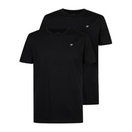 PETROL INDUSTRIES - 2er-Pack Basic-T-Shirt Rundhals Grit Herren -
