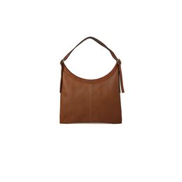 Giulia Monti Tote Bag Walnussbraun Goldbraun