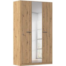 Dreht&uuml;renschrank Rauch "Kleiderschrank Schrank Garderobe OTELI inkl. Inneneinteilung", eiche artisan, B:136cm H:229cm T:54cm, Holzwerkstoff, Schr&auml;nke, Dreht&uuml;renschrank, mit zus&auml;tzlichen Einlegeb&ouml;den, optional mit Spiegel MADE IN GERMANY