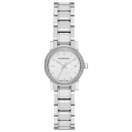 Burberry BU9220 Damen Diamantuhr - 26mm Edelstahl Eleganz