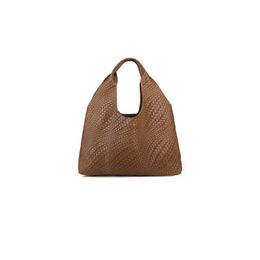 Giulia Monti Handtasche Dunkel Taupe