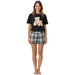 Kruze | Damen-Pyjama-Set - T-Shirt & Shorts