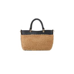 Giulia Monti Tote Bag T.Sabbia+Nero