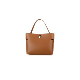 Giulia Monti Tragetasche Goldbraun