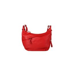 Giulia Monti Schultertasche Klassik Rot