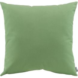 HOCK Dekokissen H.O.C.K. "Classic Uni", gr&uuml;n (lindgr&uuml;n, unifarben), B:60cm H:10cm L:60cm, Polyacryl, Dekokissen_Sitzkissen_Kissenh&uuml;llen, Outdoor geeignet, Kissenh&uuml;lle mit F&uuml;llung, 1 St&uuml;ck