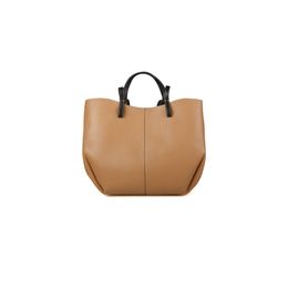 Giulia Monti Handtasche Grau Beige Schwarz