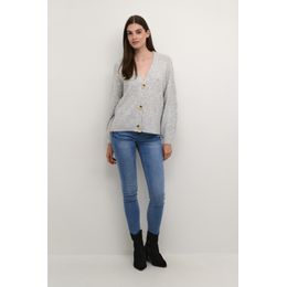 Cream Strickjacke Oversize fit grey