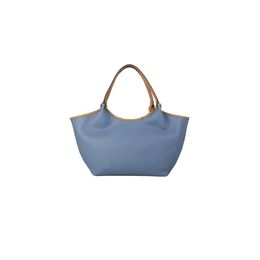 Giulia Monti Tote Bag Himmelblau Braun