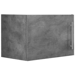 Wiho-K&uuml;chen Kurzh&auml;ngeschrank WIHO K&Uuml;CHEN "Cali", grau (front und korpus: betonfarben), B:60cm H:35cm T:35cm, Schr&auml;nke, 60 cm breit