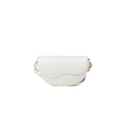 Giulia Monti Schultertasche Milchwei&szlig;