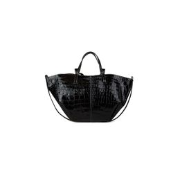 Giulia Monti Shopper Tasche Schwarz