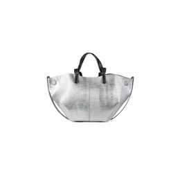 Giulia Monti Handtasche Silber Schwarz