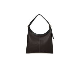 Giulia Monti Schultertasche Braun Schwarz