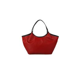 Giulia Monti Tote Bag Weinrot Schwarz