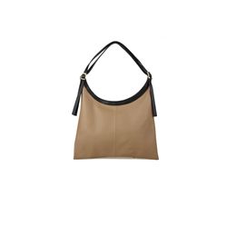 Giulia Monti Tragetasche Grau Beige Schwarz