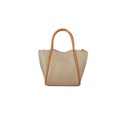Giulia Monti Handtasche Grau Beige Hellbraun
