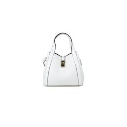 Giulia Monti Schultertasche Wei&szlig;