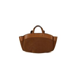 Giulia Monti Schultertasche Goldbraun