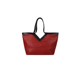 Giulia Monti Shopper Dunkelrot Schwarz