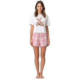 Kruze | Damen Pyjama-Set - T-Shirt & Shorts